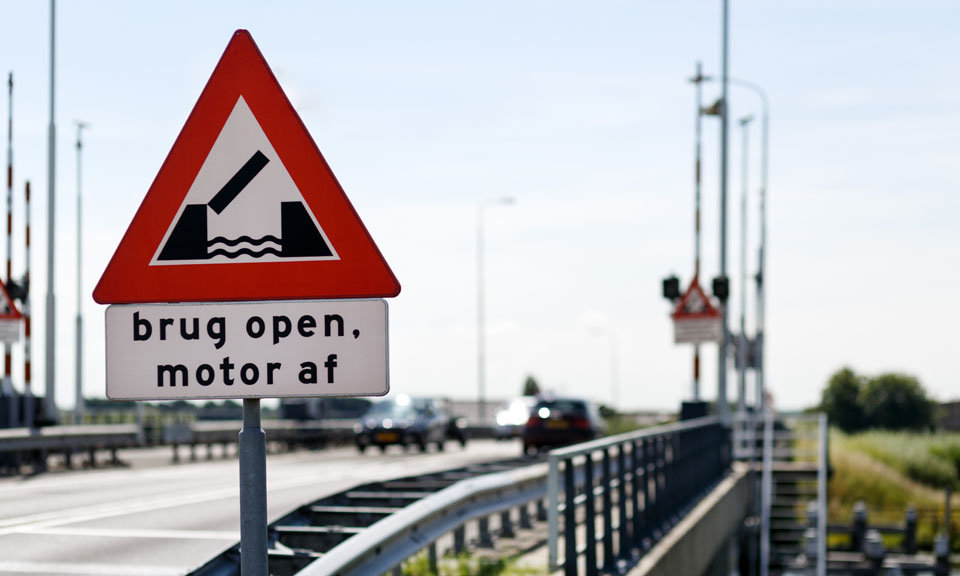 Brugopeningen en bedientijden - Provincie Zuid-Holland