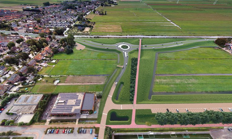 Verbetermaatregelen N209 Hazerswoude-Dorp - Provincie Zuid-Holland