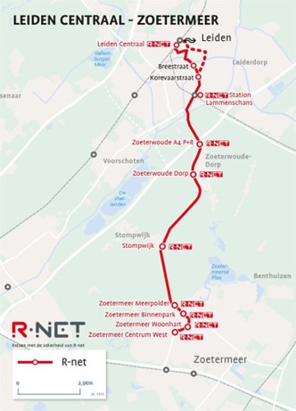 Bussen - Provincie Zuid-Holland